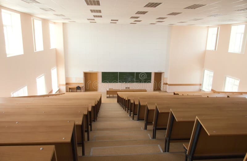 Big physics lecture hall stock image. Image of building - 4553777
