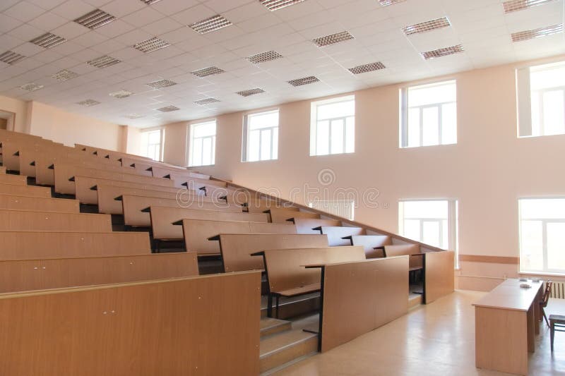 Big physics lecture hall stock image. Image of building - 4553777