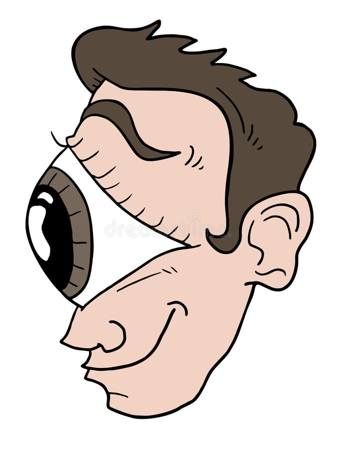 Big eye stock vector. Illustration of stalk, browse, notice - 50402200