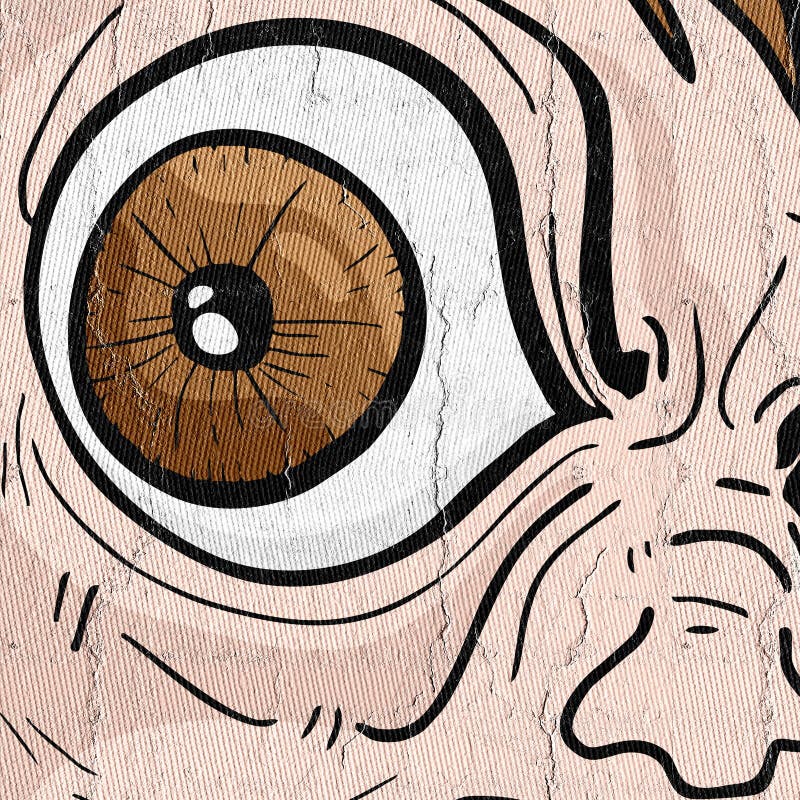 Big eye stock illustration. Illustration of closeup, iris - 57715128