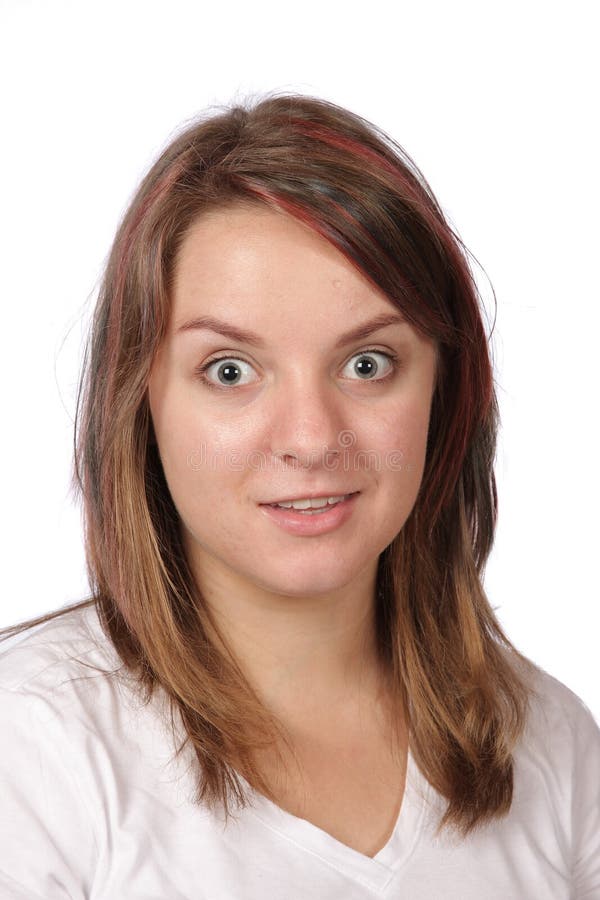 Big eyes stock image. Image of funny, straight, portrait - 3790695