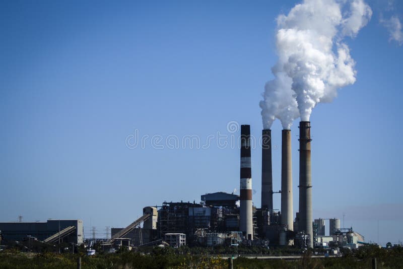 Big Factory stock photo. Image of dioxide, architecture - 38795586