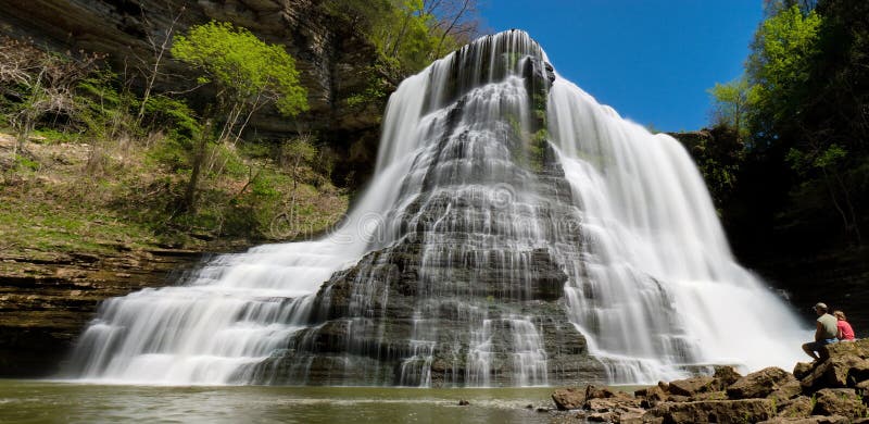 Big Falls Panoramic stock photo. Image of nature, waterfall - 2540704