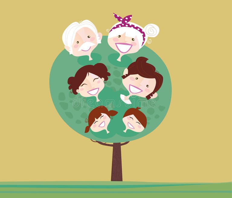 Family Generation Tree Stock Illustrations – 1,375 Family Generation ...