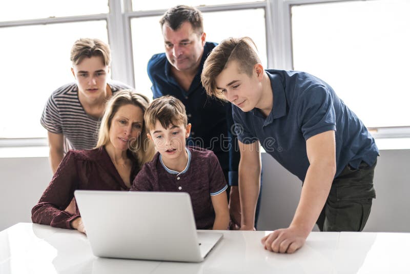 Group of Attractive Mature People Eating Sushi at Home Stock Image ...