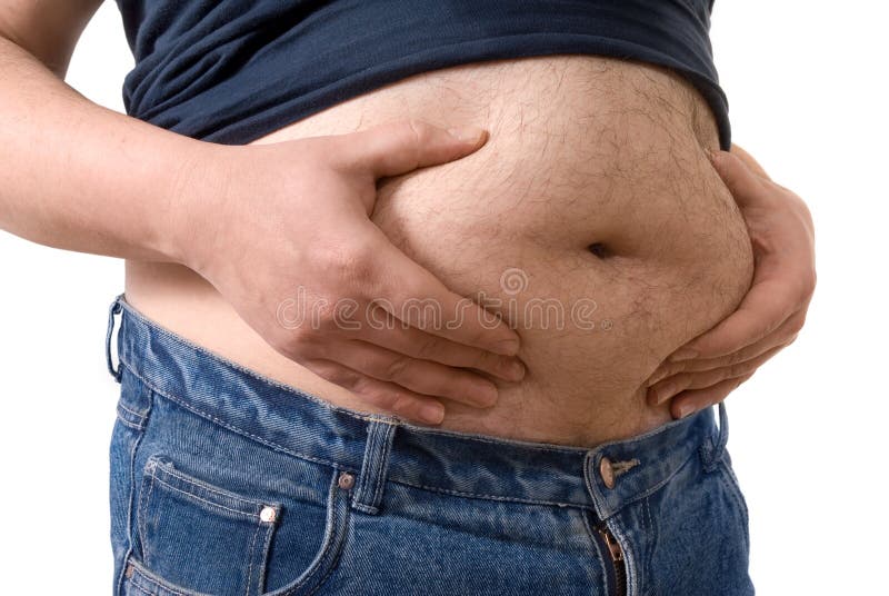 Big fat belly stock photo. Image of hold, lifestyle, hairy - 8062324