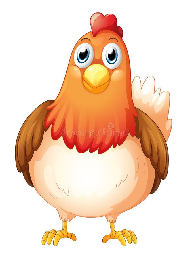 A big fat hen stock vector. Illustration of clipart, image - 32731783