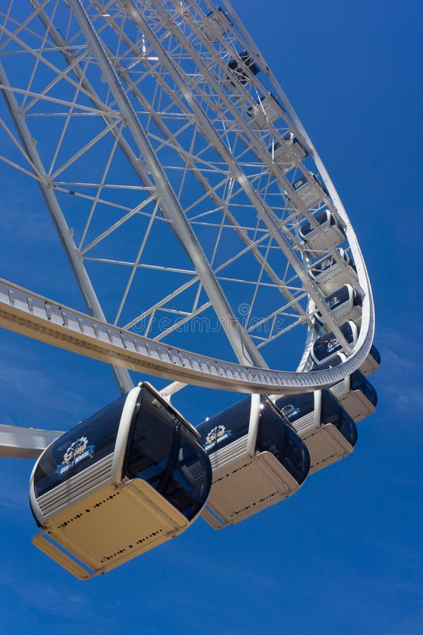 Seattle Big Wheel editorial stock image. Image of atttraction - 92480329