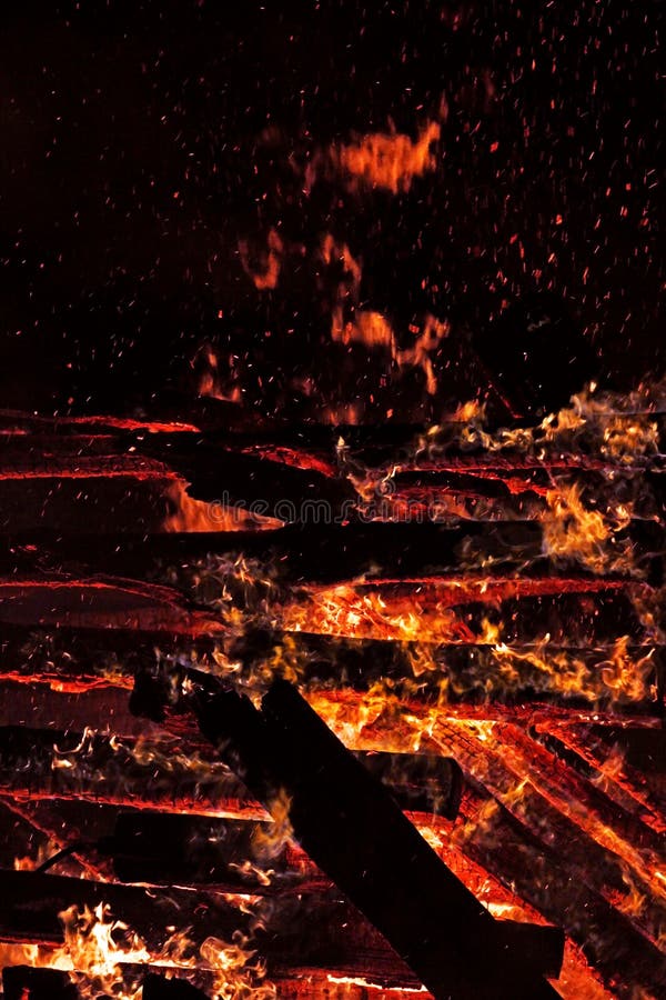 The big fire stock image. Image of custom, broadcast - 38620865