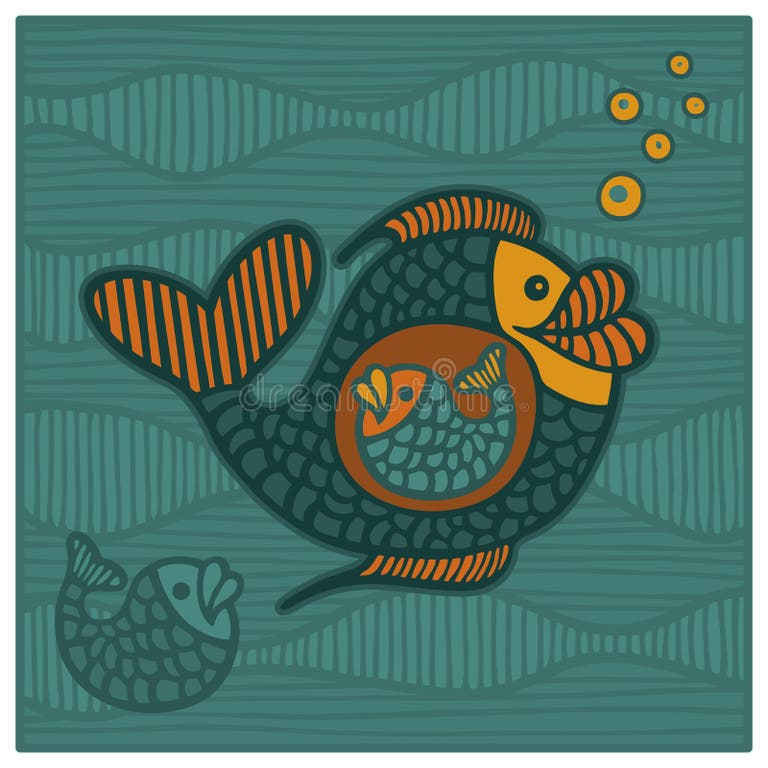 Big Cute Fishes Stock Illustrations – 264 Big Cute Fishes Stock ...