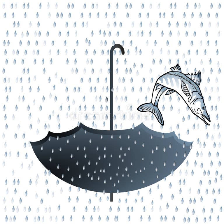 Fish Rainfall Stock Illustrations – 56 Fish Rainfall Stock ...