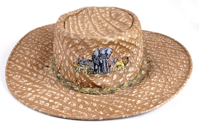 Big Five Hat. stock image. Image of isolated, clothes - 7537821