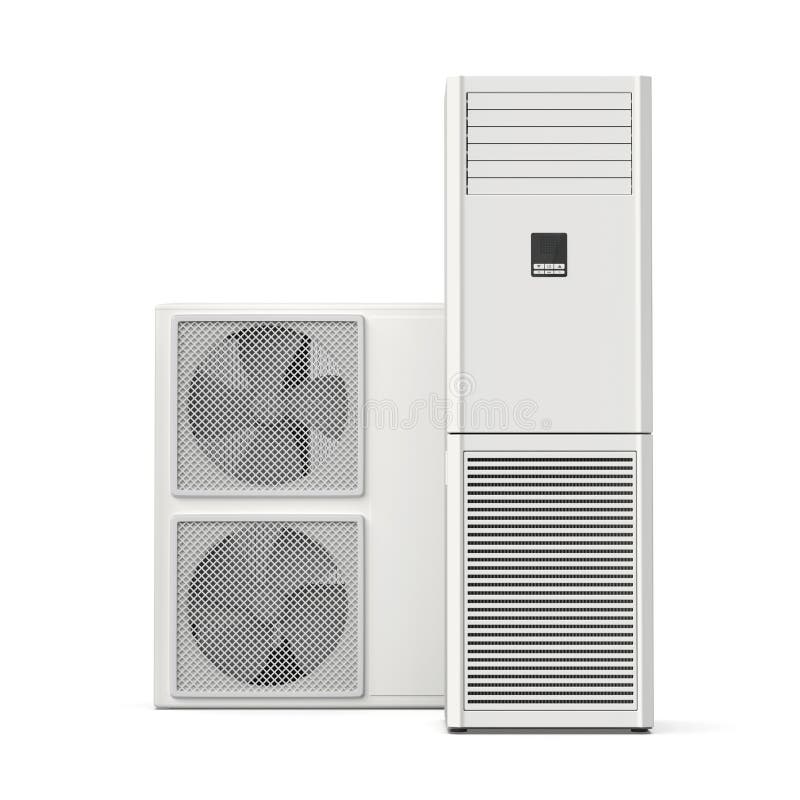 Big Floor Standing Air Conditioner Stock Photo - Illustration of floor ...