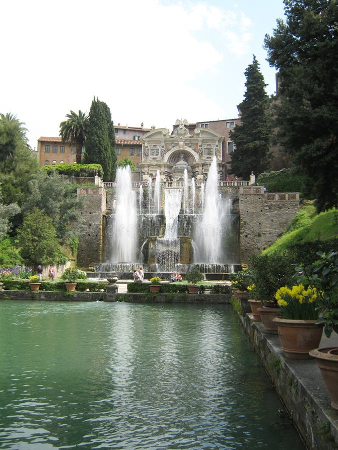 Big fountain stock image. Image of fountain, outdoors - 26308391