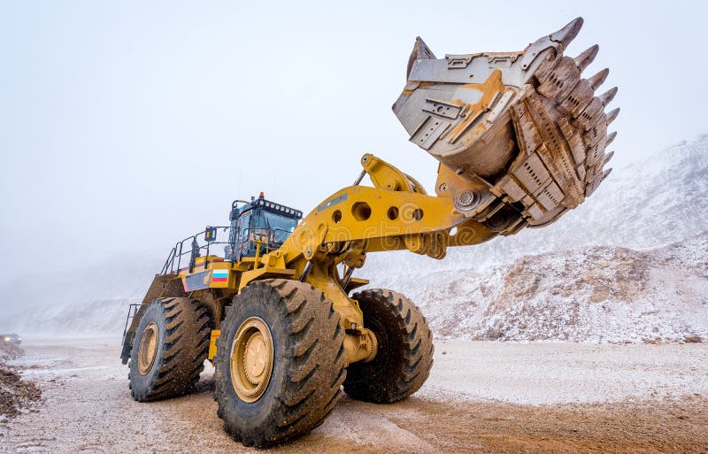 Front end loader stock photo. Image of construction, dump - 2568014