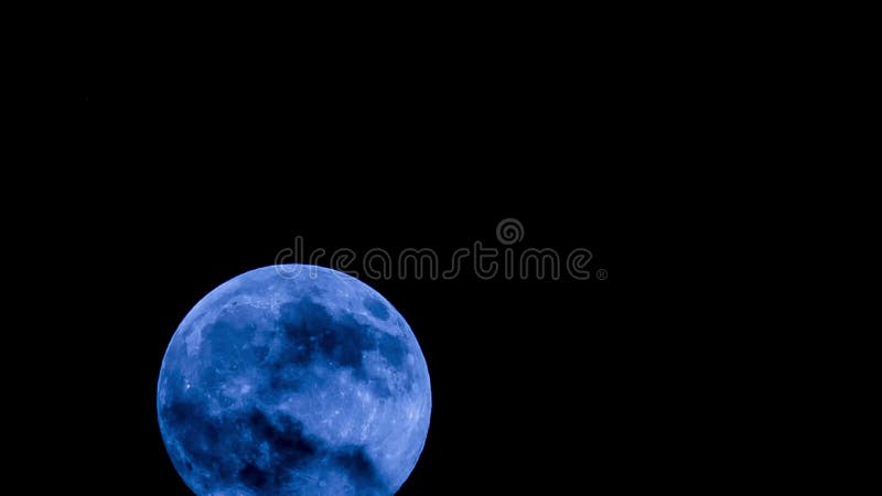 Big Full Moon Rising in the Sky Stock Footage - Video of light ...