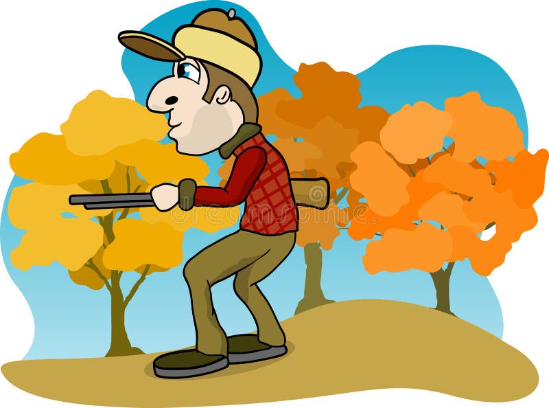 Ye olde Turkey Hunt stock vector. Illustration of fowl - 62757671