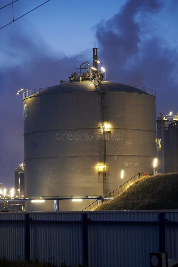 Big gas tank stock photo. Image of change, petrochemical - 3780560