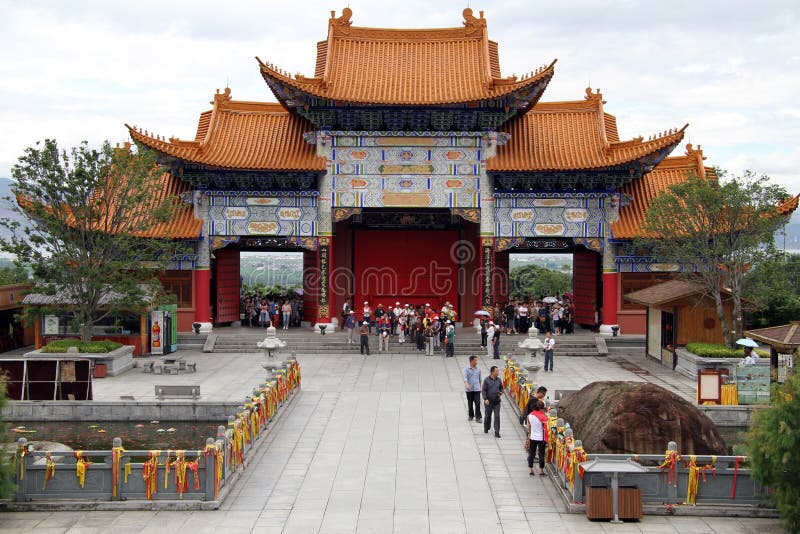 Big gate editorial image. Image of wall, buddhist, column - 26393875