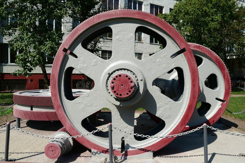 Big Gear Reducers, Reduction Gear Editorial Stock Photo - Image of ...