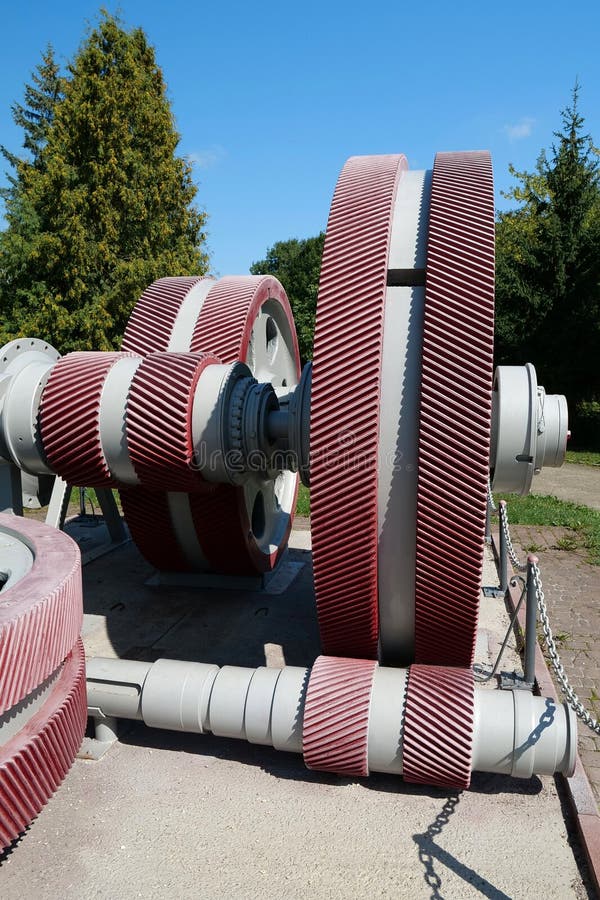 Big Gear Reducers, Reduction Gear Editorial Stock Image - Image of ...