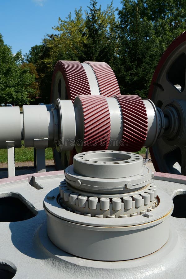 Big Gear Reducers, Reduction Gear Editorial Stock Photo - Image of ...