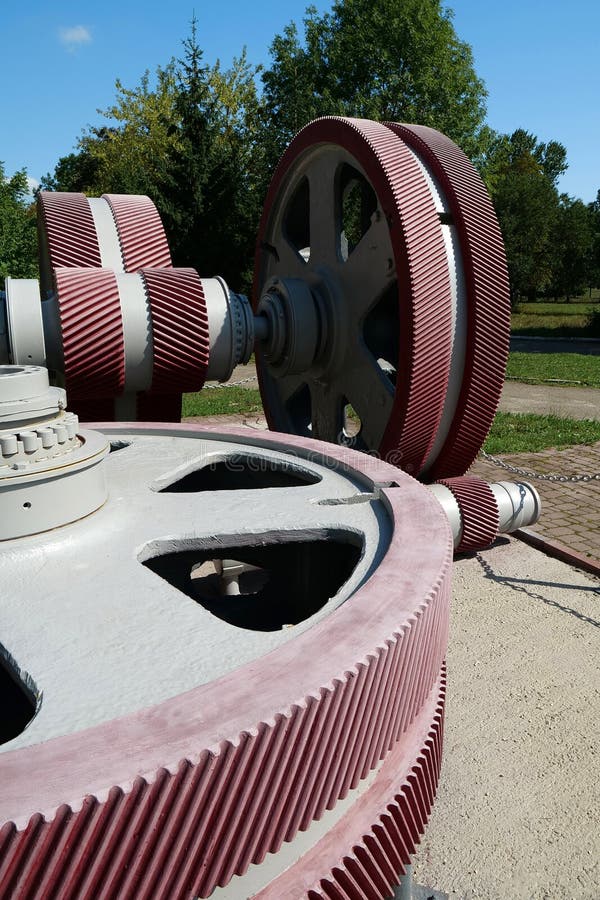 Big Gear Reducers, Reduction Gear Stock Image - Image of machine ...