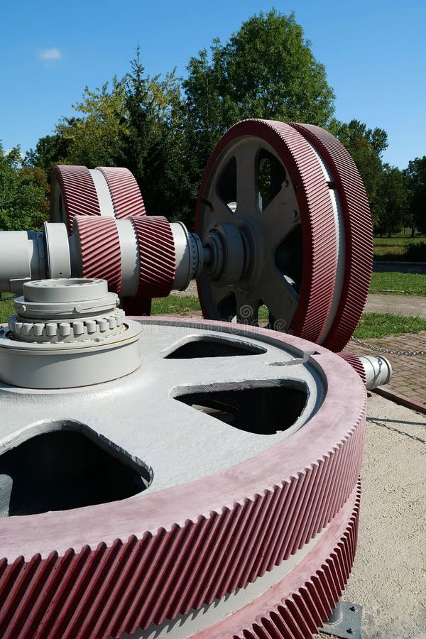Big Gear Reducers, Reduction Gear Stock Image - Image of metal ...