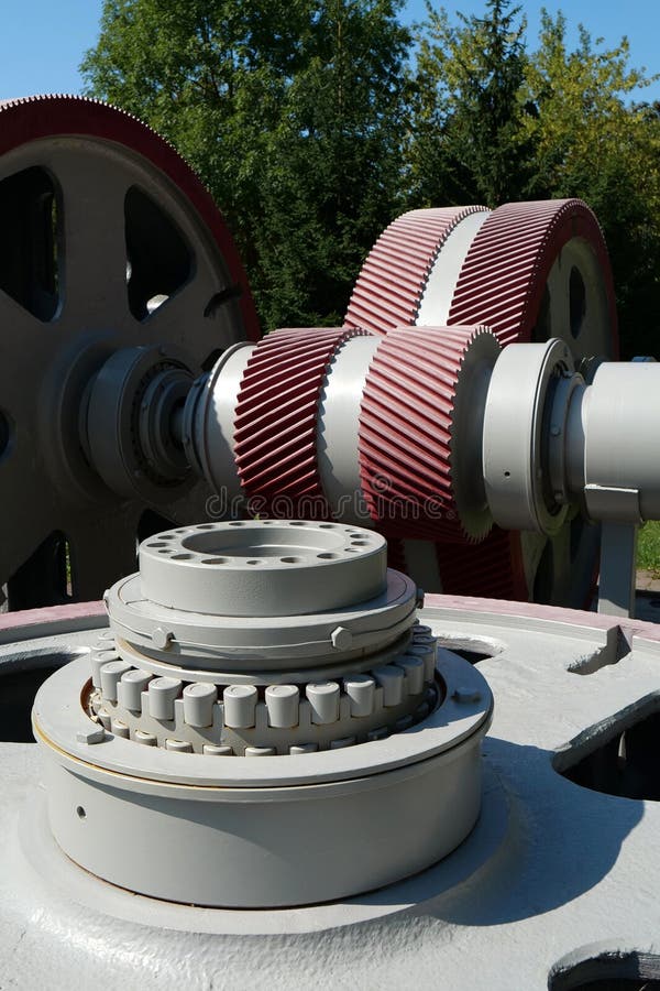 Big Gear Reducers, Reduction Gear Stock Image - Image of high, machine ...