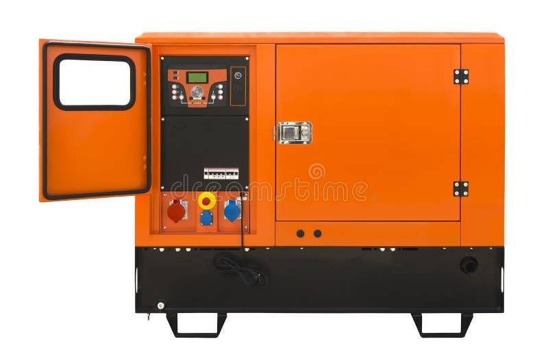 Big generator stock photo. Image of kilowatt, autonomous - 32024854