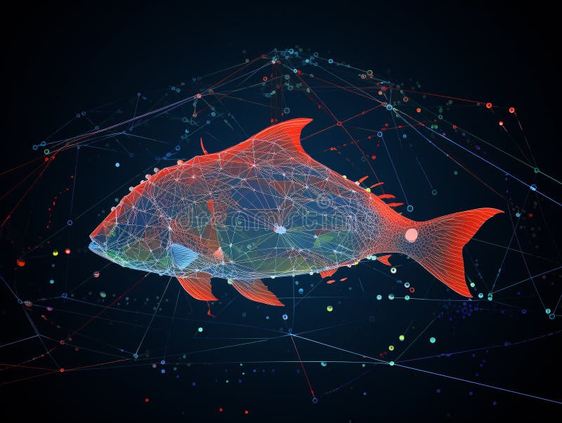Big Genomic Data of Marine Fish, Key of Fish Biodiversity. Generated AI ...
