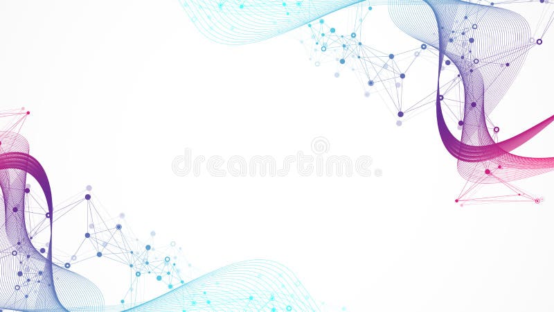 Big Genomic Data Visualization. DNA Helix, DNA Strand, DNA Test. CRISPR ...