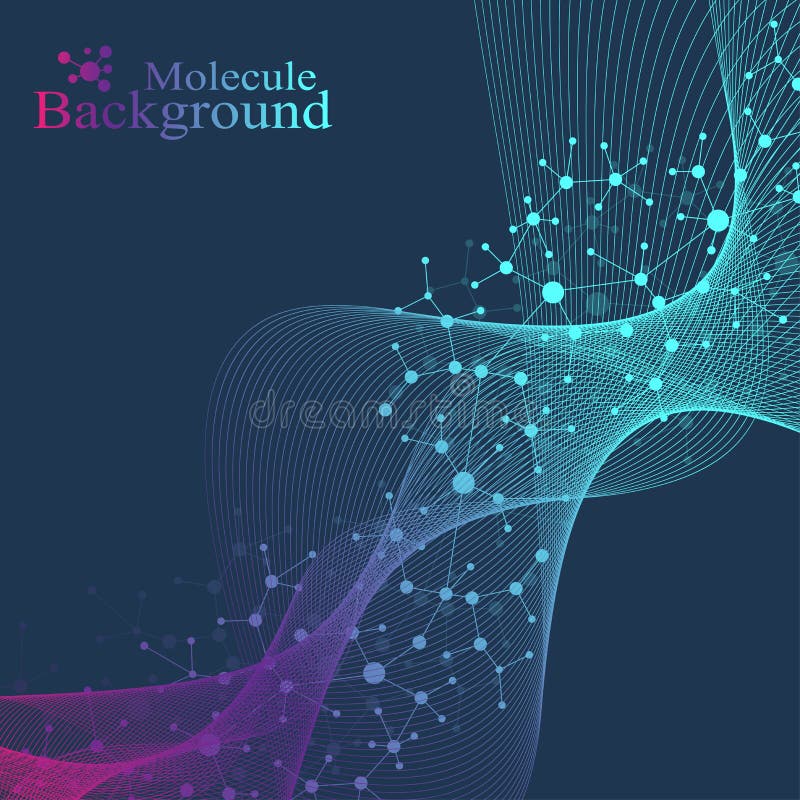 Big Genomic Data Visualization. DNA Helix, DNA Strand, DNA Test ...