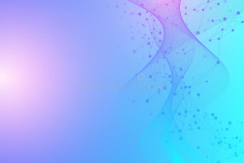 Big Genomic Data Visualization. DNA Helix, DNA Strand, DNA Test ...