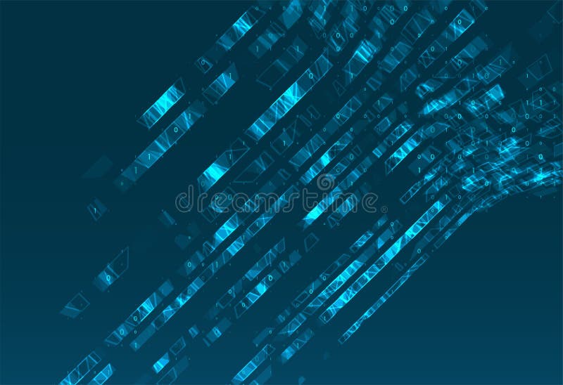 Big Genomic Data Visualization Stock Vector - Illustration of antibody ...