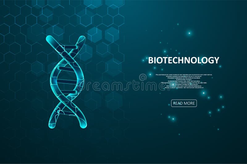 Big Genomic Data Visualization Stock Vector - Illustration of abstract ...