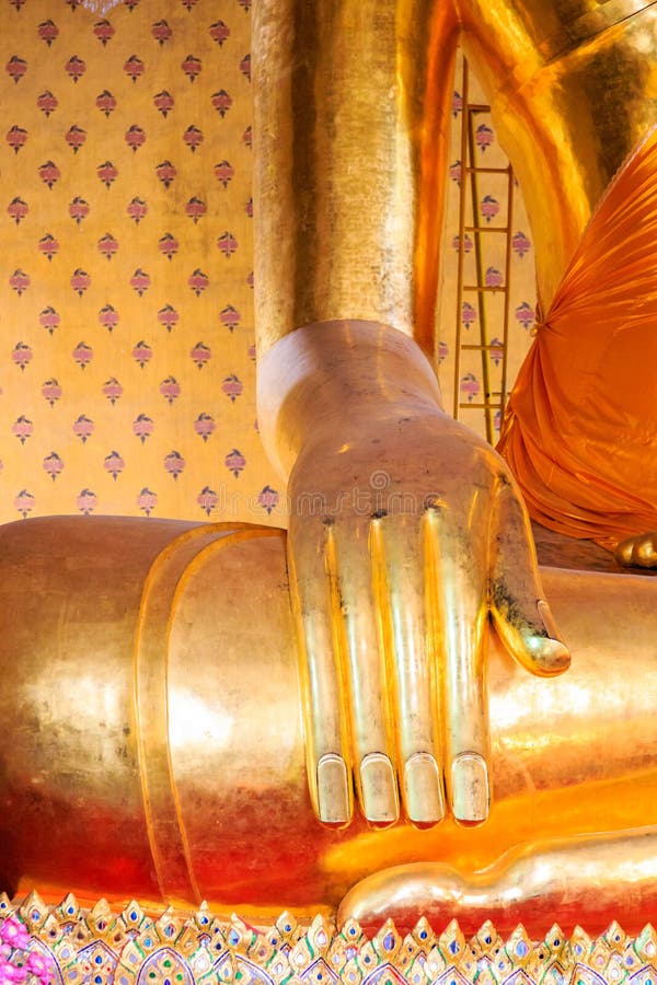 Big gold hand buddha stock photo. Image of oriental, holiday - 35097024