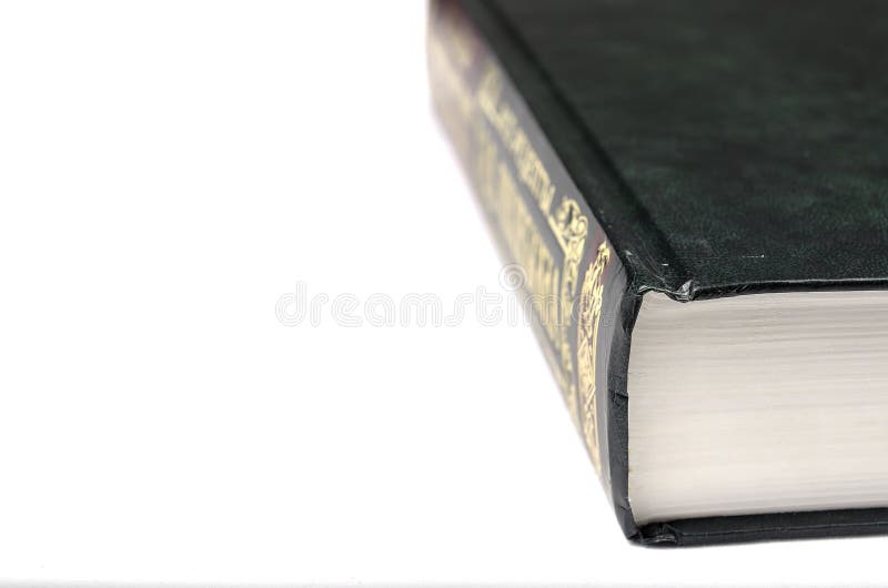 Big green book. stock photo. Image of green, catalog - 50999928