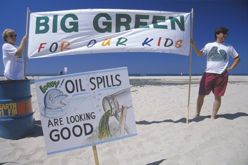 Big Green for Our Kids Banner Editorial Image - Image of states, issues ...