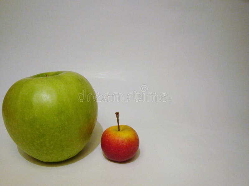Apples of Different Colors and Sizes. Stock Photo - Image of apple ...