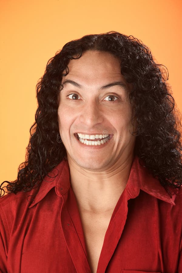 Handsome Man with Grin stock photo. Image of grateful - 53109182