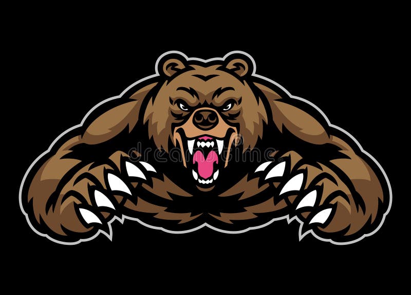 Grizzly Bear Mascot Logo Stock Illustrations – 5,311 Grizzly Bear ...