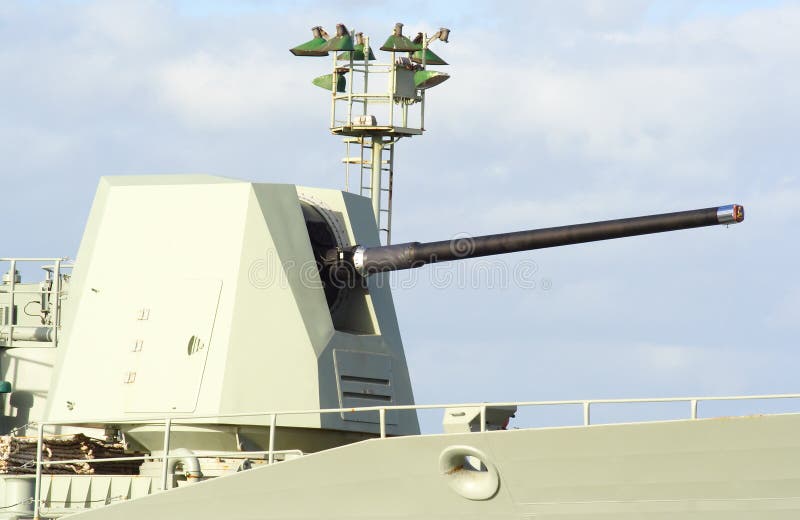 Big gun stock photo. Image of armed, craft, naval, transport - 6559890