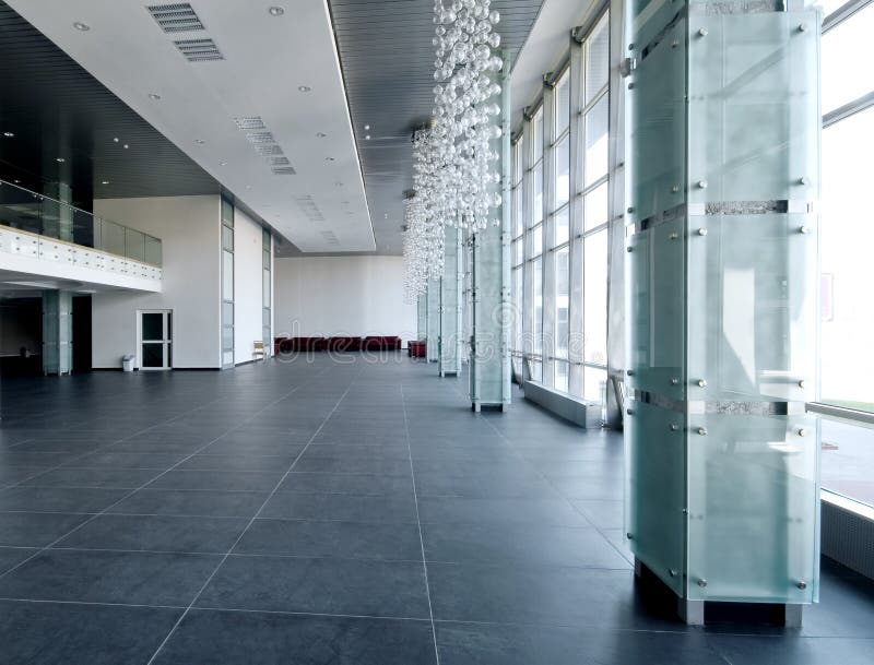 Big hall stock image. Image of perspective, corridor - 10076017