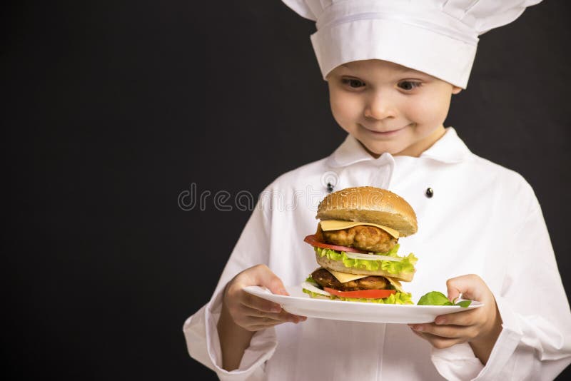 Big hamburger stock image. Image of dish, funny, onion - 81723543