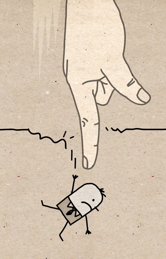 Big Hand Cartoon Character Falling Stock Photos - Free & Royalty-Free ...