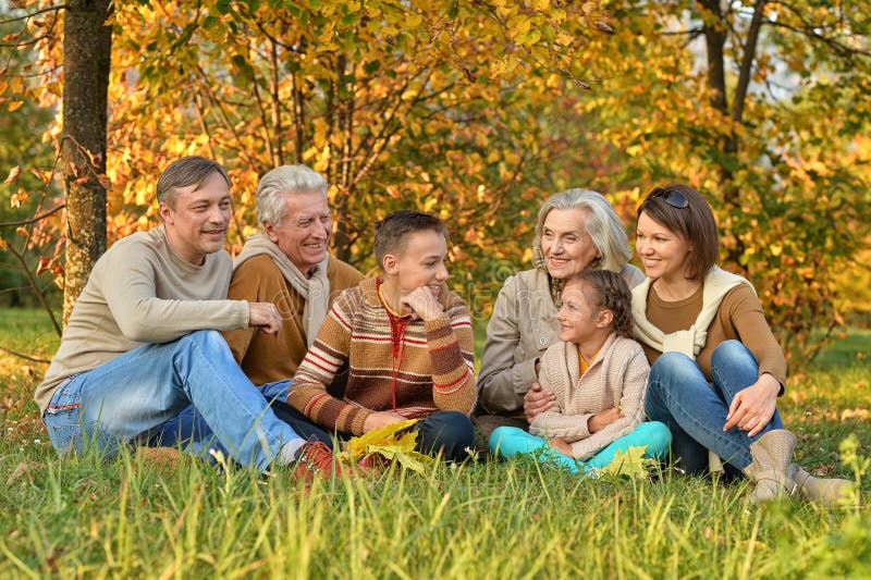 Big happy family - Stock Image - Everypixel