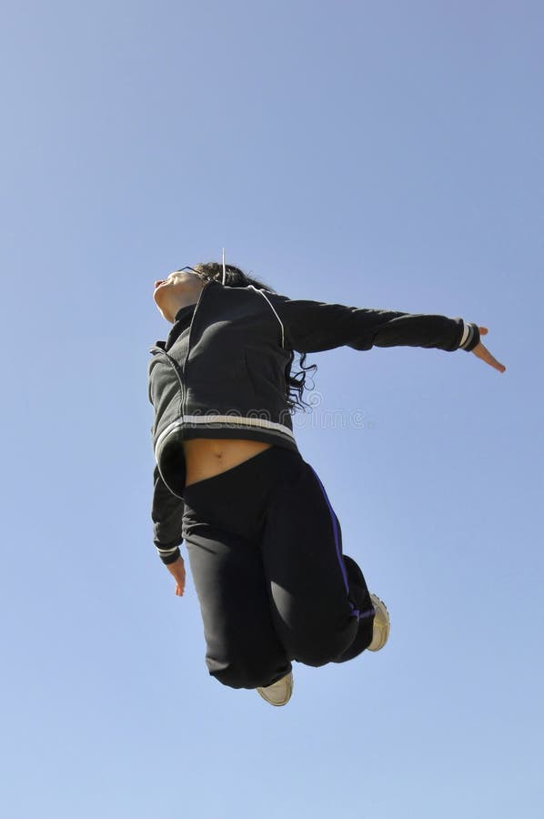 Big happy jump stock photo. Image of happy, playful, playing - 14488756