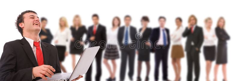 Big happy team stock photo. Image of manager, management - 12591880