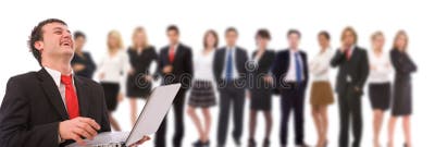 Big happy team stock photo. Image of manager, management - 12591880